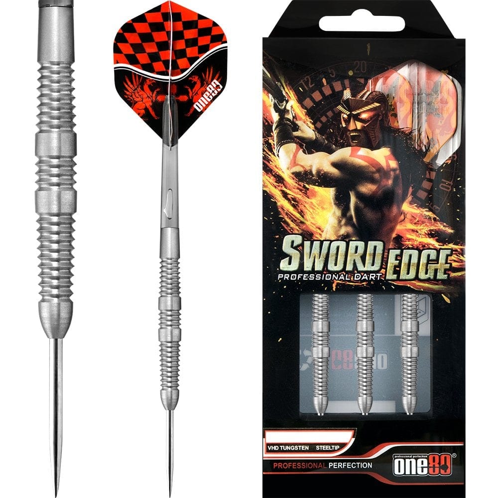 One80 Sword Edge Sabre Darts - Steel Tip Tungsten - 26g