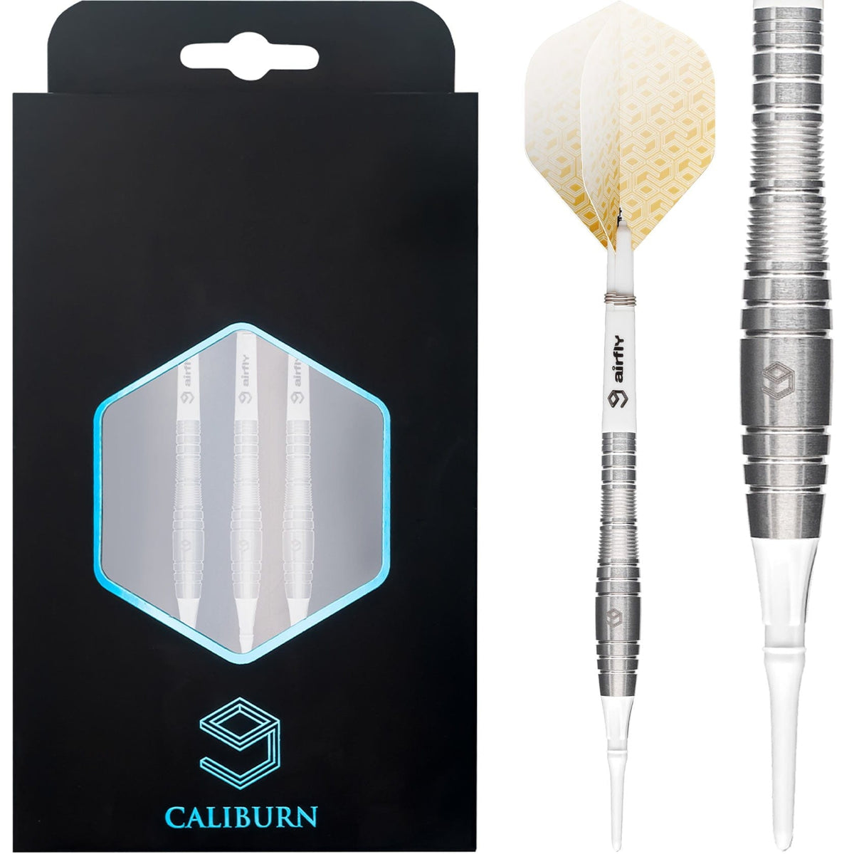Caliburn Wolf Pack Darts - Weiche Spitze - 90% - W2 - Natur