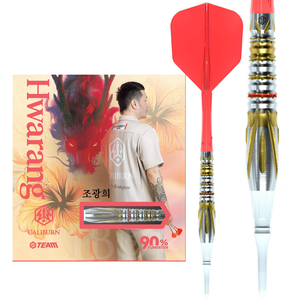 Caliburn Player Darts - Welche Spitze - 90% Wolfram - Hwarang