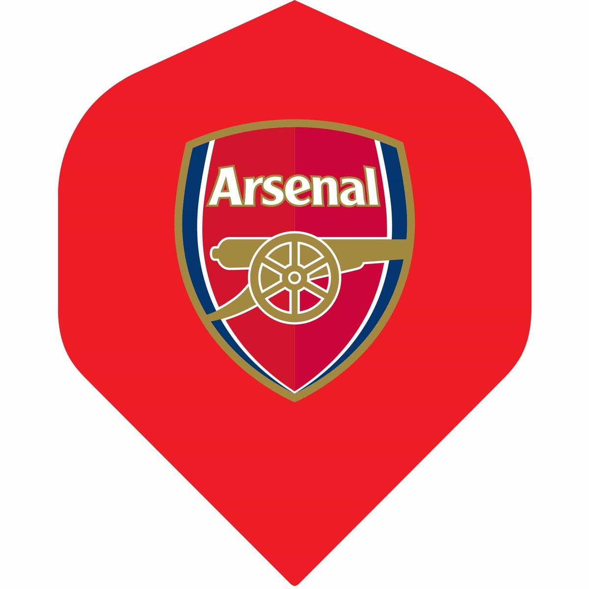Arsenal FC Dart Flights – Offiziell lizenziert – Nr. 2 – Std – The Gun