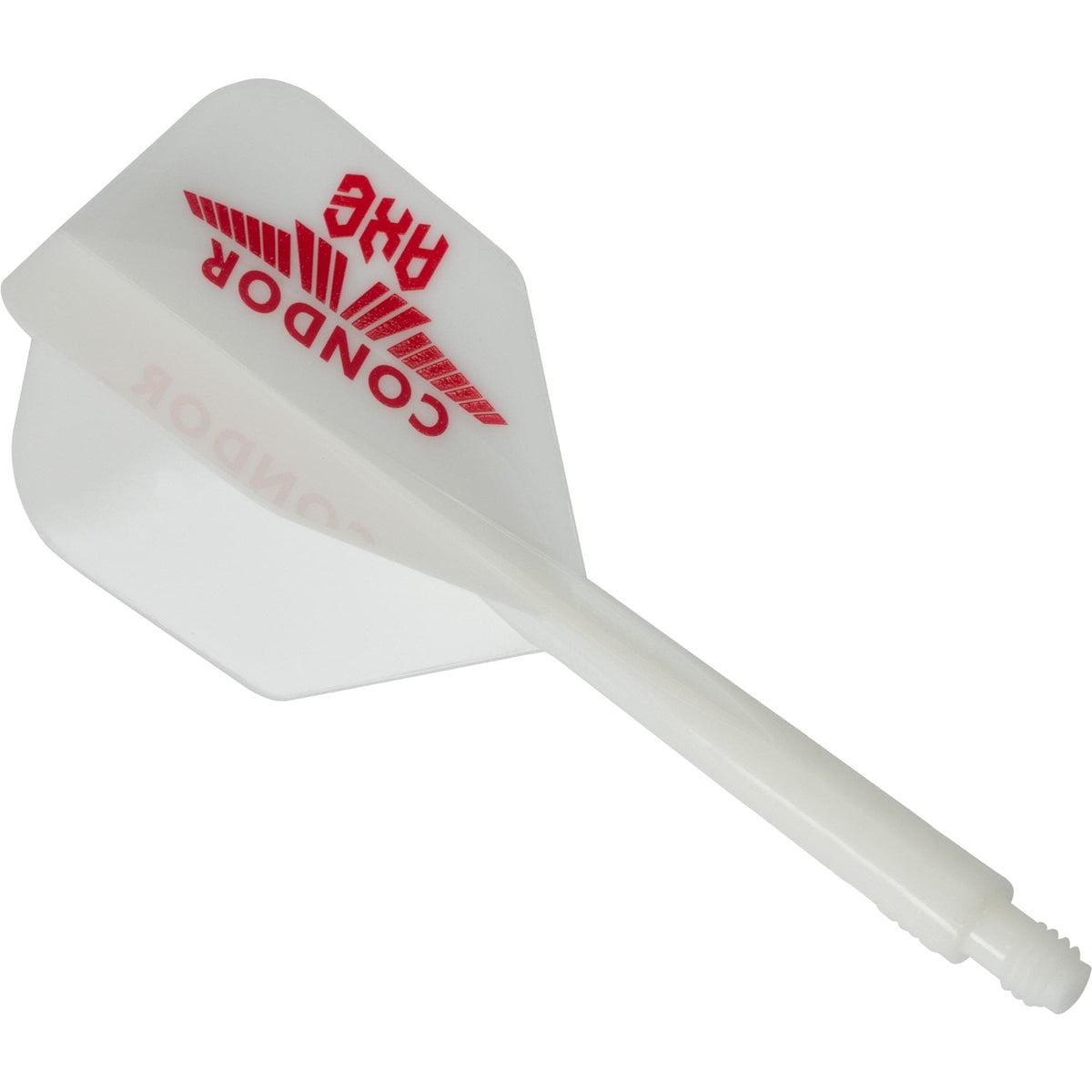 Condor AX Logo Dart Flights – Klein – Weiß & Rot