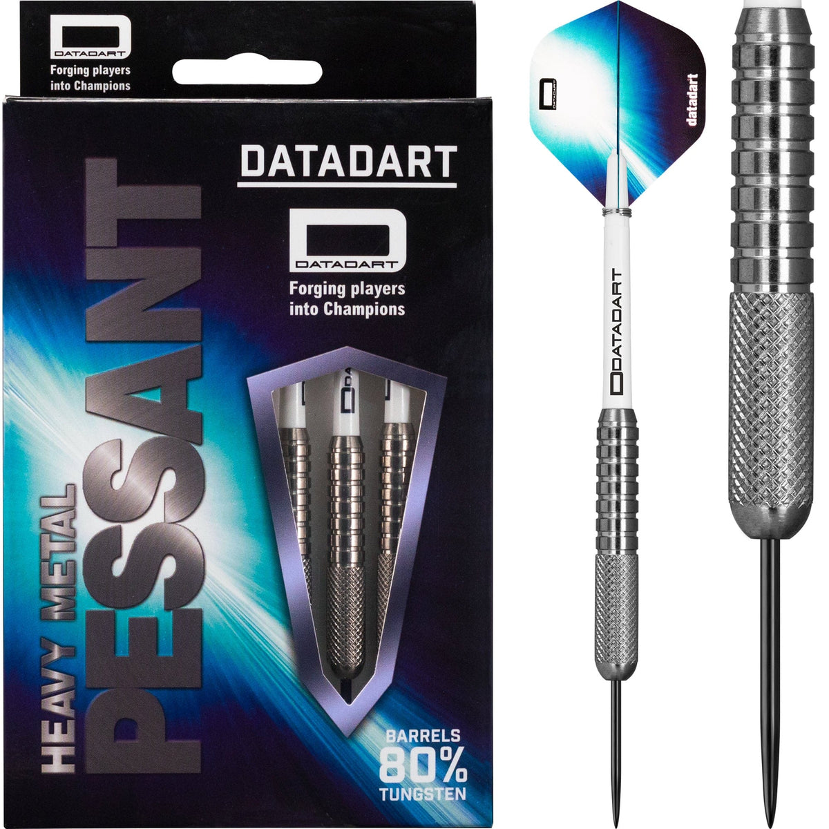Datadart Pessant Dartpfeile – Stahlspitze – Schwer – S8 – 35 g