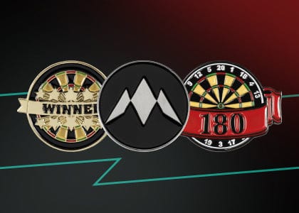 Darts Pin Badges | Darts Badges and Pins | Darts Corner