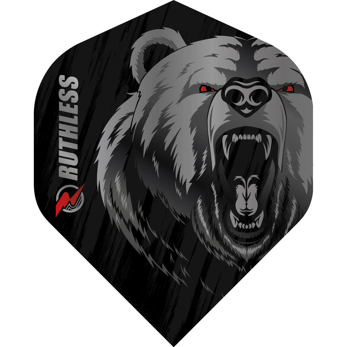 Ruthless Dart Flights - 100 Mikron - Std - Nr. 2 - Bär