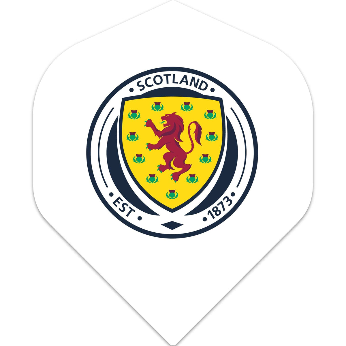 Scotland Football Dart Flights – Offiziell lizenziert – 100 Mikron – N