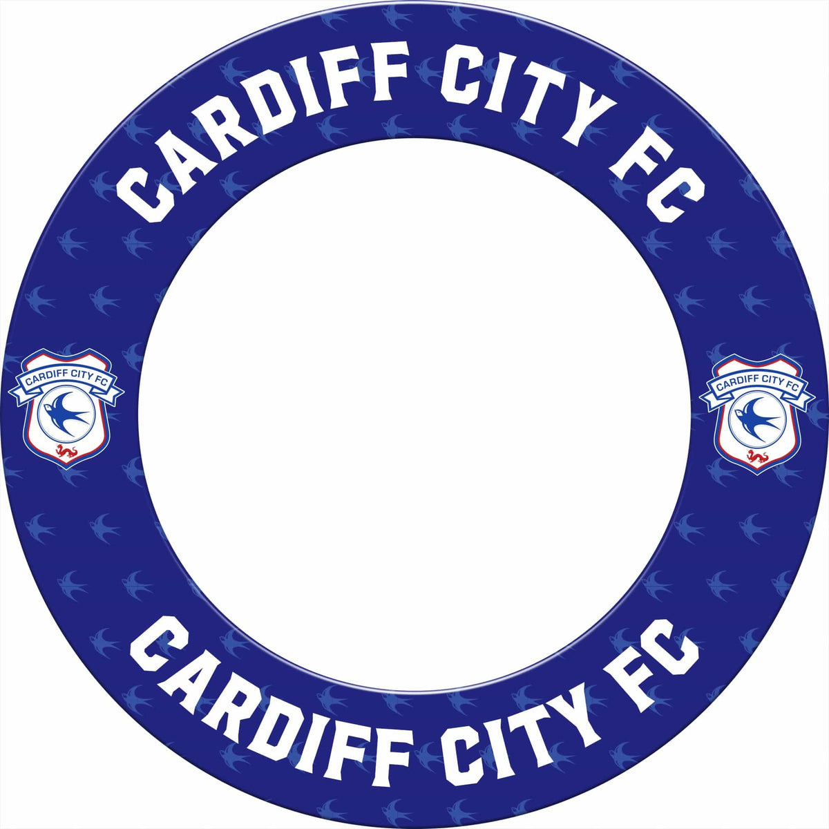 Cardiff City FC – Offizielles Lizenzprodukt – Dartboard Surround – S4