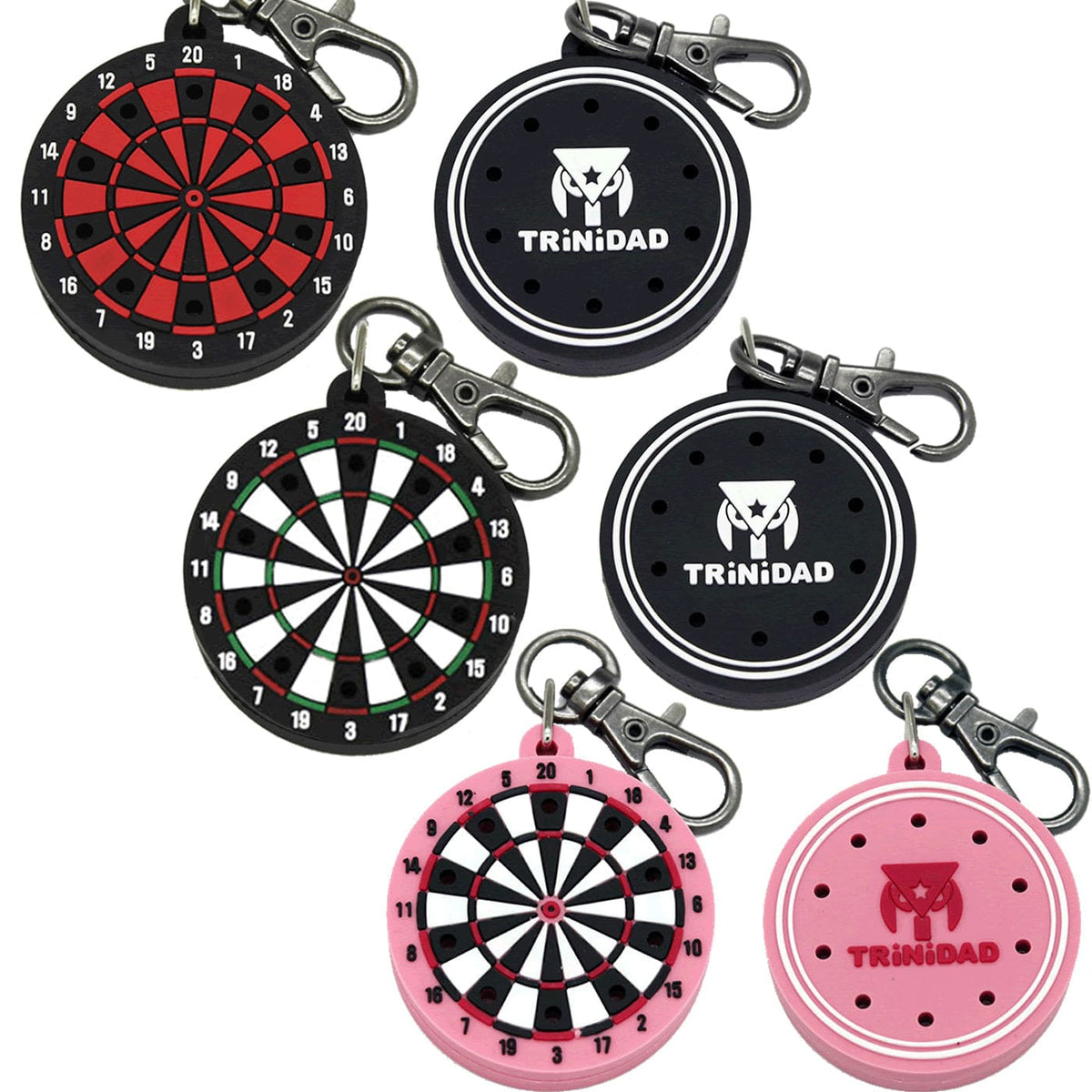 TRiNiDAD Dartboard Darthalter mit weicher Spitze und Clip